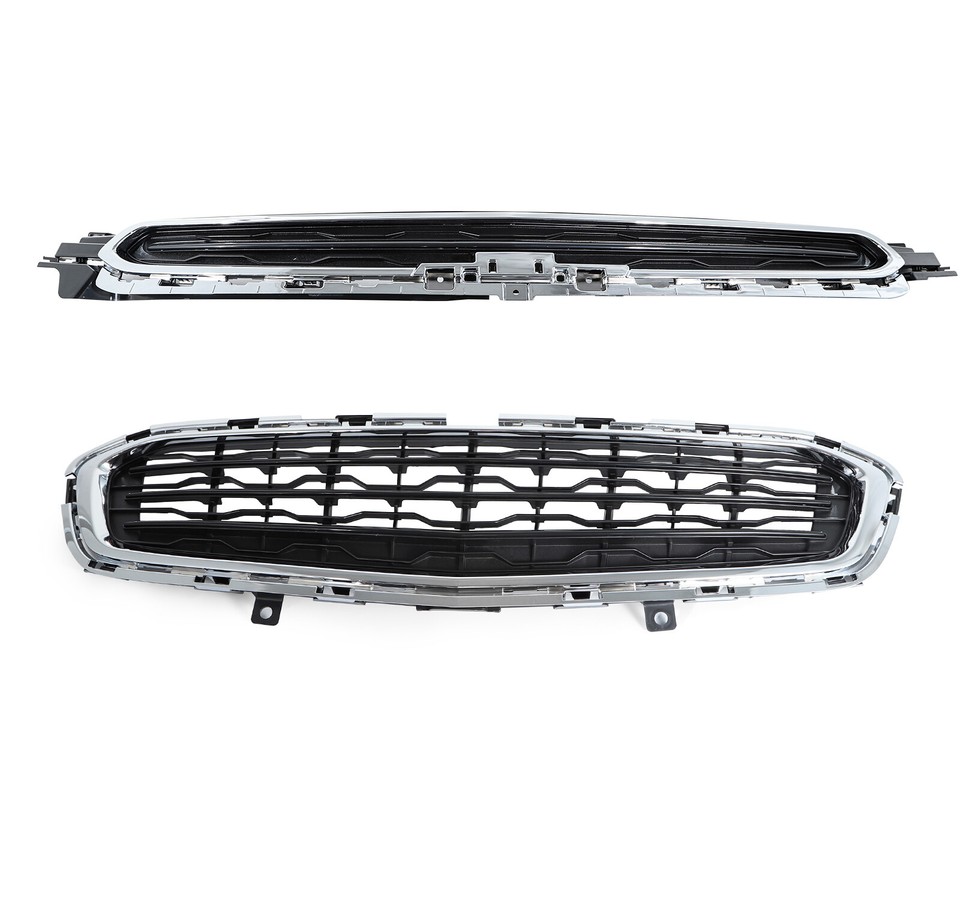 2015-2016 Chevy Cruze Limited Front Upper Lower Bumper Grille Set ...