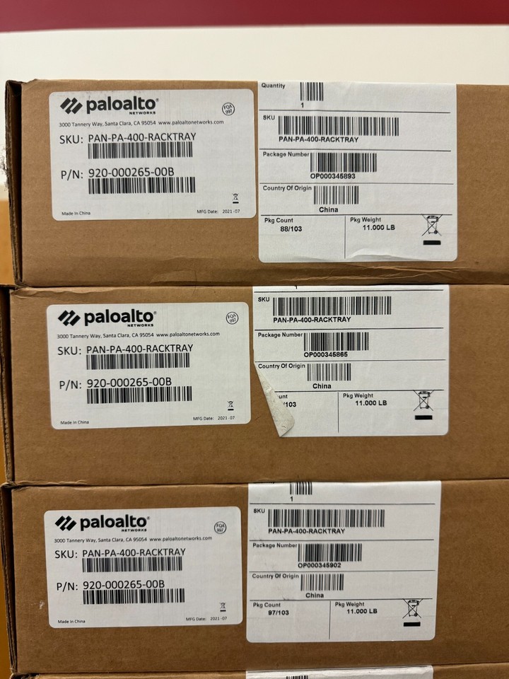 PALO ALTO NETWORKS PAN-PA-400-RACKTRAY | eBay