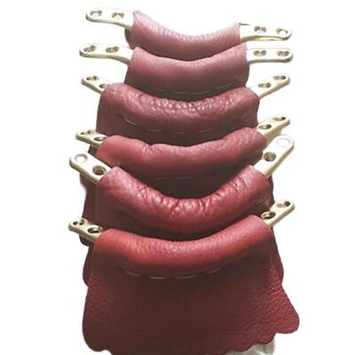 Set Of 6 PU Leather Billiard Pool Table Pockets. Replacement Web