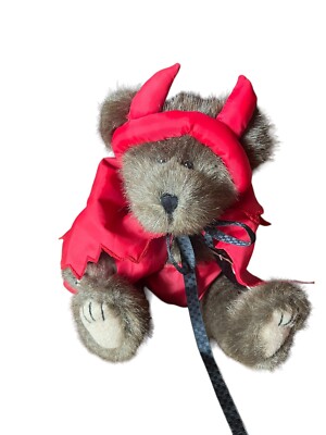 Vintage Boyd's Bear Devil Satan Costume Teddy Bear Plush Jointed 1990 ...