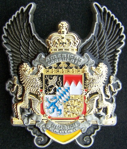 Marine Security Guard Detachment MSG Munich Germany Challenge Coin | eBay