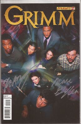 GRIMM #2 - PHOTO CAST VARIANT - SIGNED BY MARC GAFFEN & KYLE MCVEY W ...