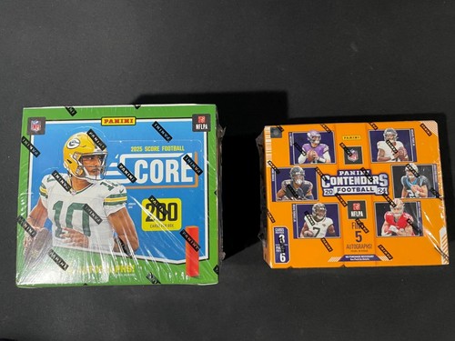 DETROIT LIONS 2024 PANINI CONTENDERS & 2025 SCORE 2 HOBBY BOX BREAK | eBay