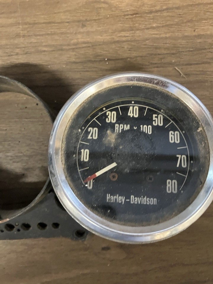 Harley Davidson Panhead Shovelhead Speedometer And Tachometer | eBay