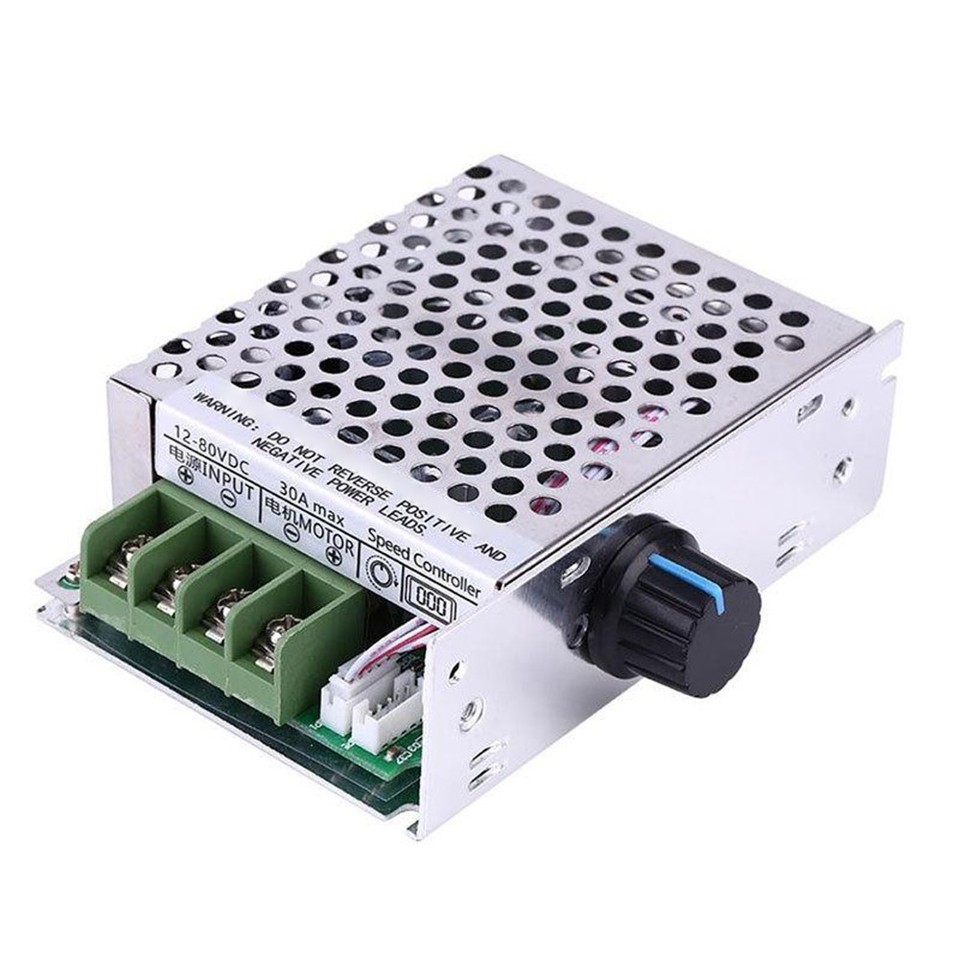 DC Motor Speed Regulator 12V 50V 30A For PWM Module for Precise Speed ...