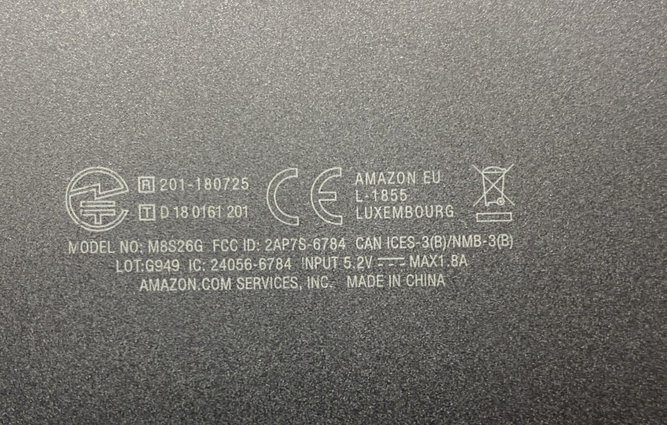 Amazon Kindle Fire HD 7 Wi-Fi 16GB Tablet 2019 Black GOOD CONDITION! | eBay