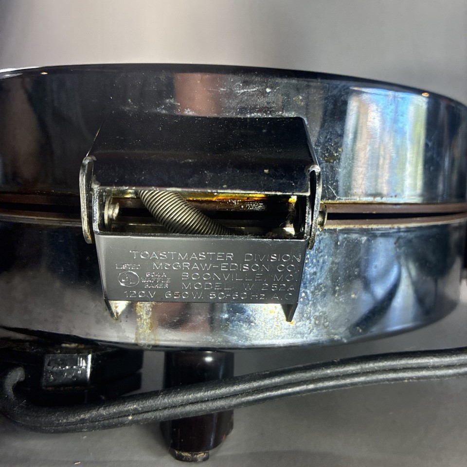 Vintage Toastmaster W-252A Electric Waffle Iron Made in USA Working | eBay