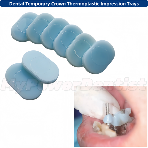 200X Dental Temporary Crown Thermoplastic Impression Trays Molding ...
