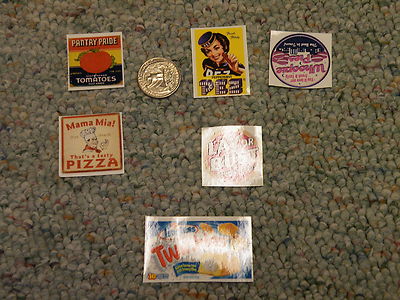 Miscellaneous decals O Gauge Signs, billboards, stores, products Lot 1 ...