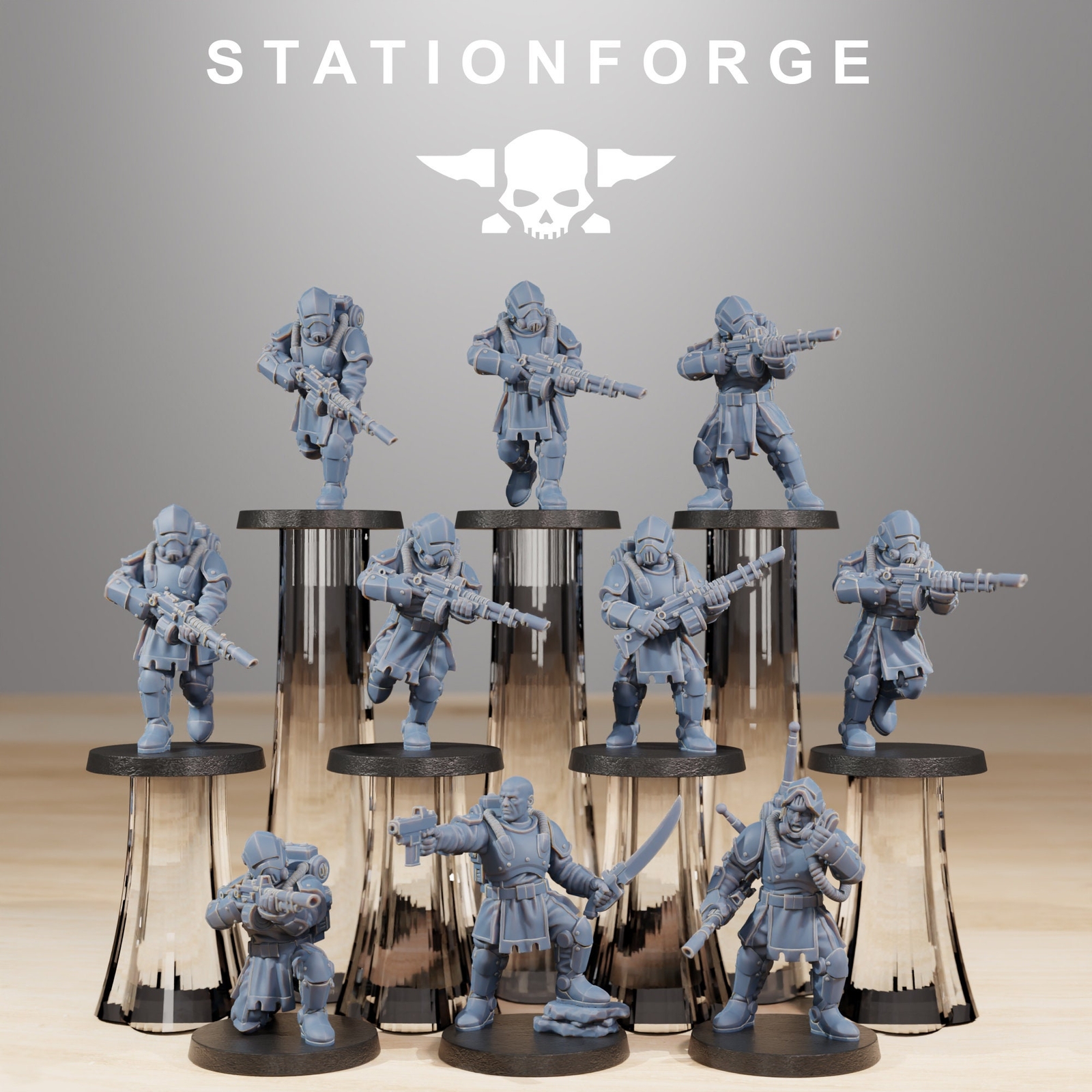 Royal Guard Infantry - Set of 10 | DnD Miniatures | Tabletop Gaming ...