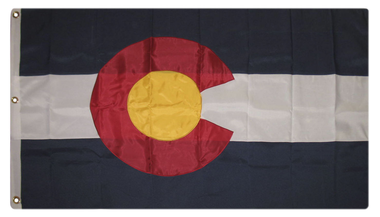3x5 Embroidered Colorado 600D 2ply Military Grade nylon Flag 3'x5 ...