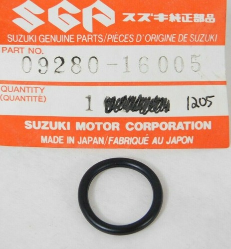 1 NOS Genuine Suzuki DR650 DR500 VS800 VZ800 LS650 GS400 O-Ring OEM ...