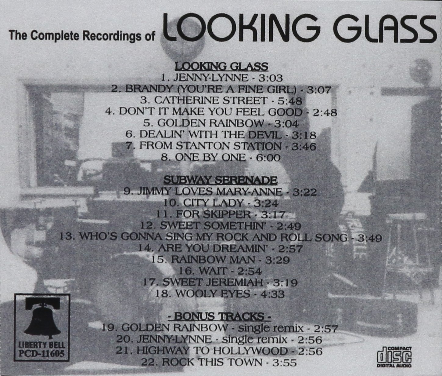 LOOKING GLASS The Complete Recordings of Looking Glass (CD) | eBay