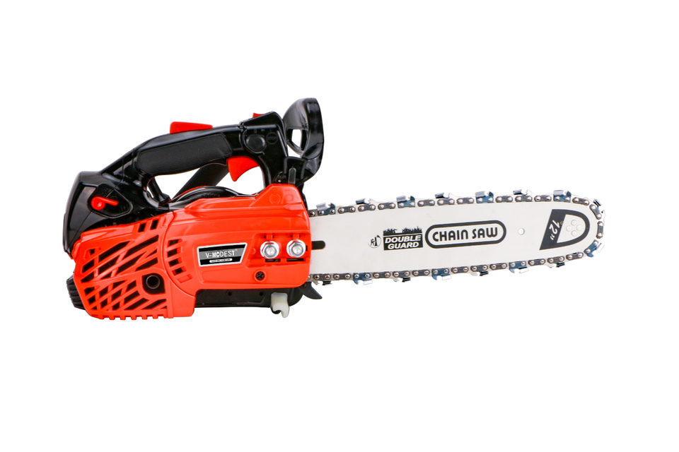 V-MODEST 2511 12 In. Compact Top Handle Gas Chainsaw 25CC 2-Stroke ...