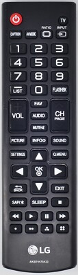 Original LG AKB74475433 OEM TV Remote 42LF5600-UB 55LF5600-UB 49LF5500 ...