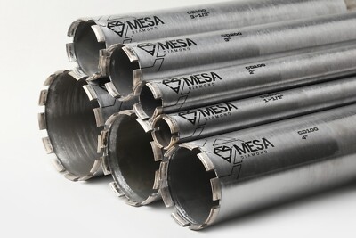 7 PACK Wet Diamond Core Drill Bit Set for Concrete Granite Coring, MESA ...