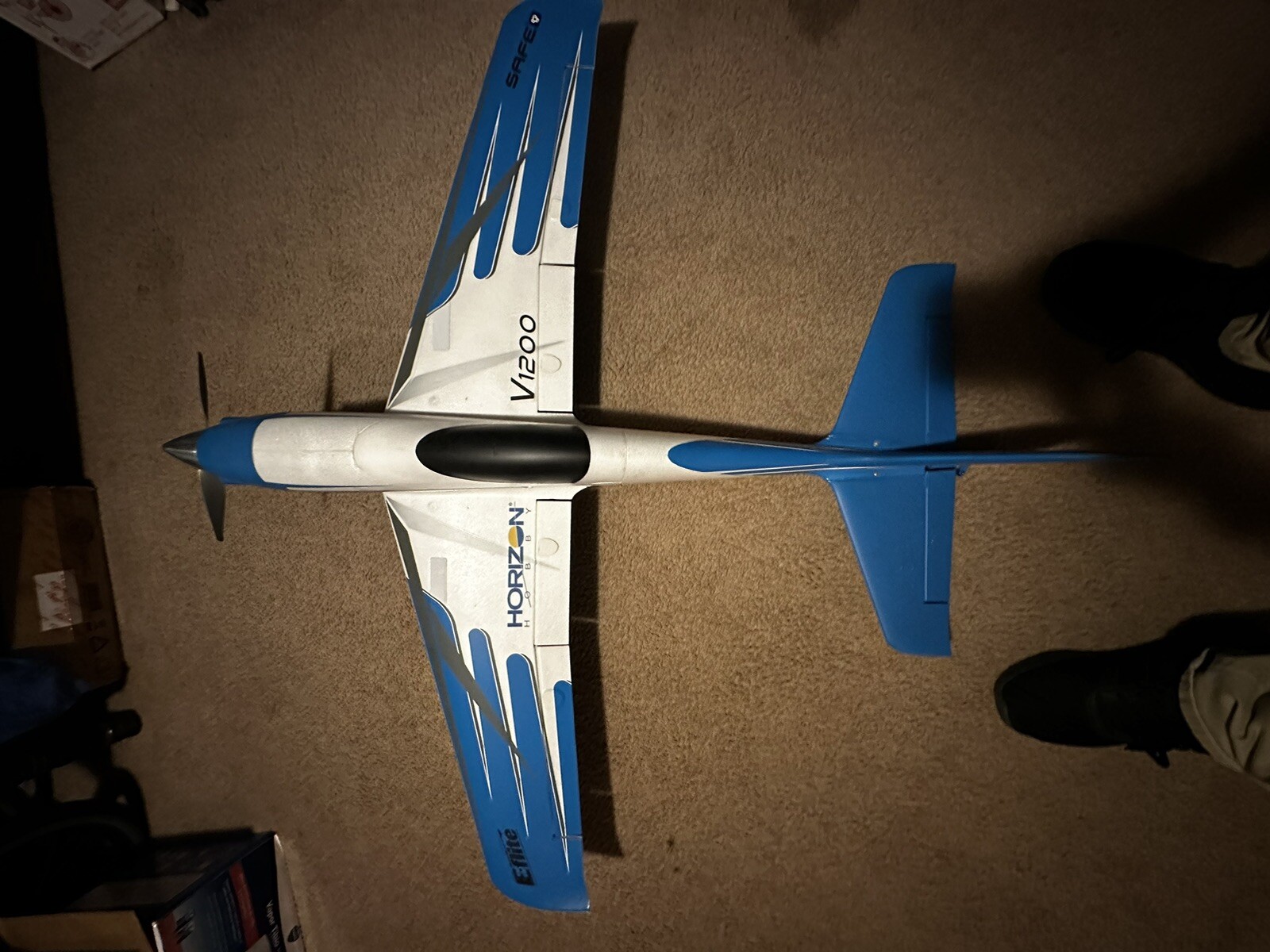 E-Flite V1200 1.2m BNF Basic Airplane - EFL12350 USED, never flown ...