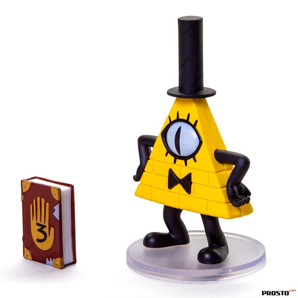Gravity Falls Bill Cipher Figurine, Toy, Cartoon Character, Original | eBay