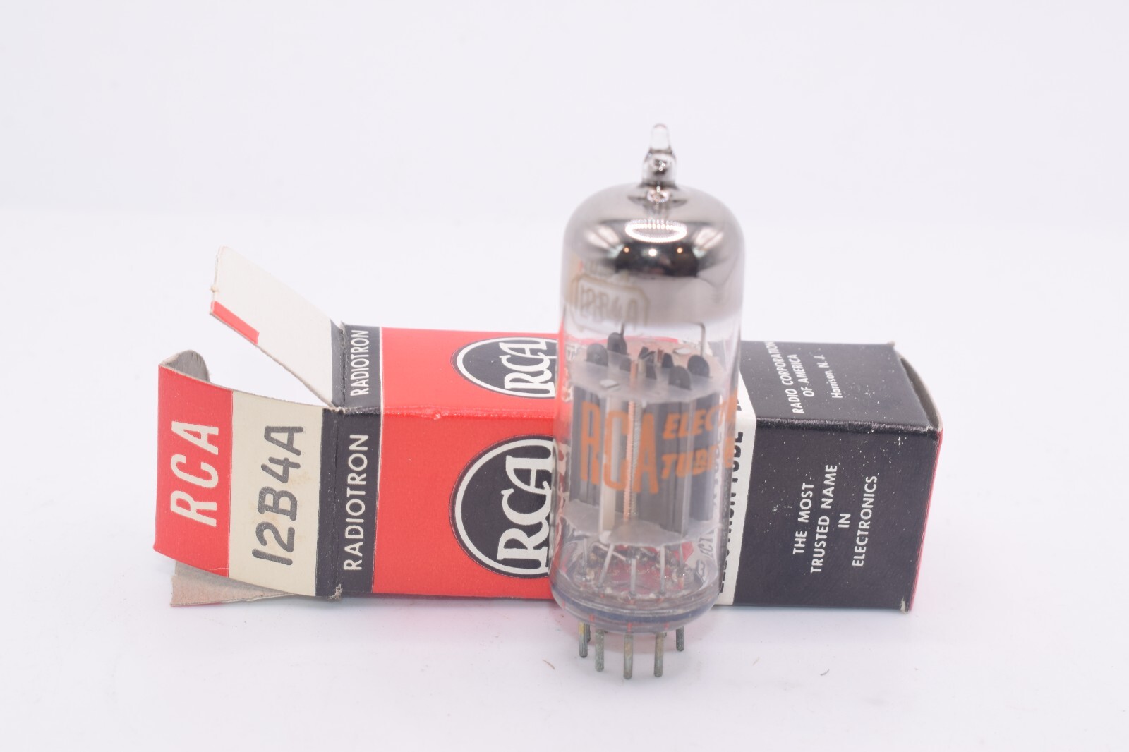 NOS RCA 12B4A VINTAGE TUBE - NEW OLD STOCK IN BOX | eBay