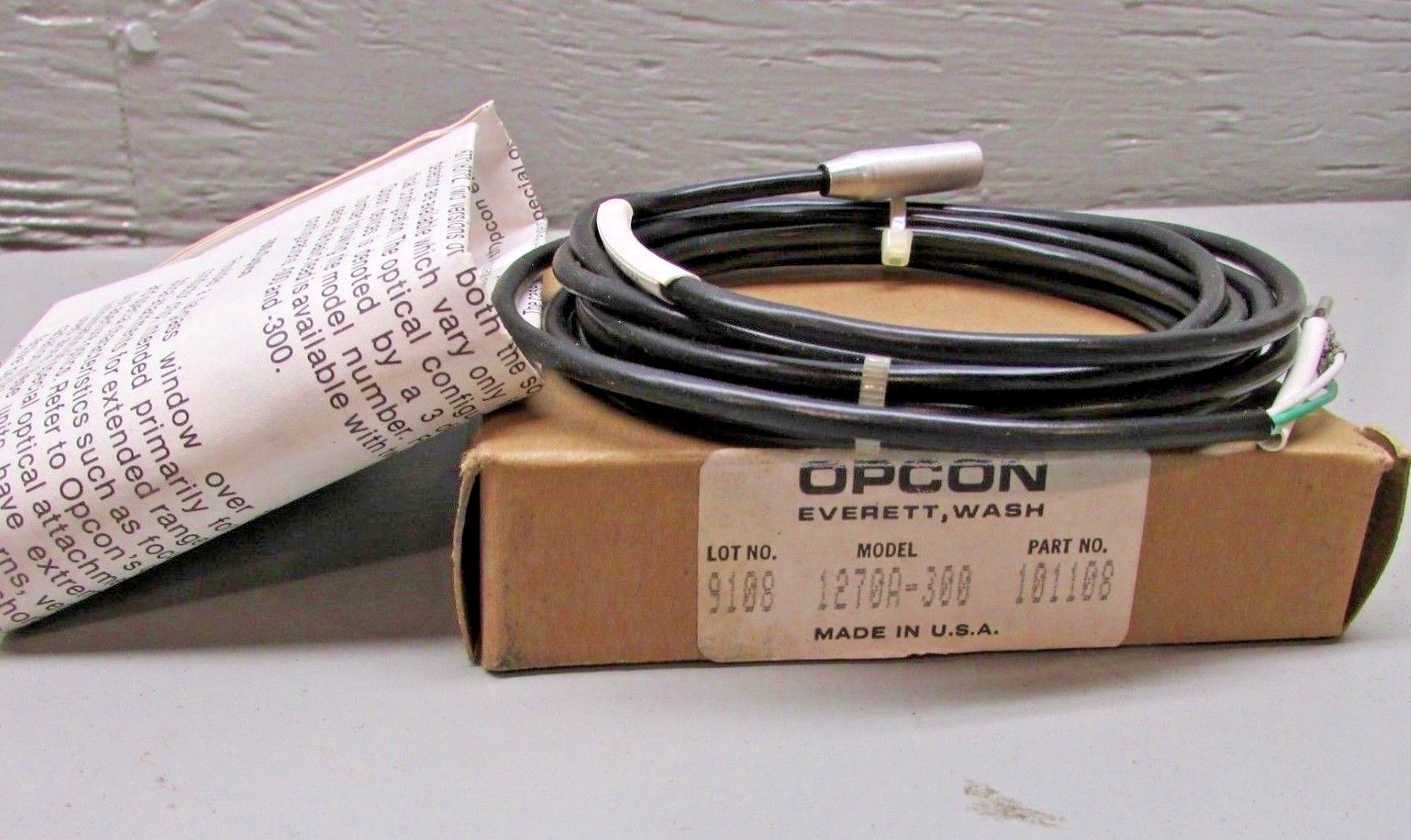 OPCON 1270A-300 Photoelectric Sensor 101108 | eBay