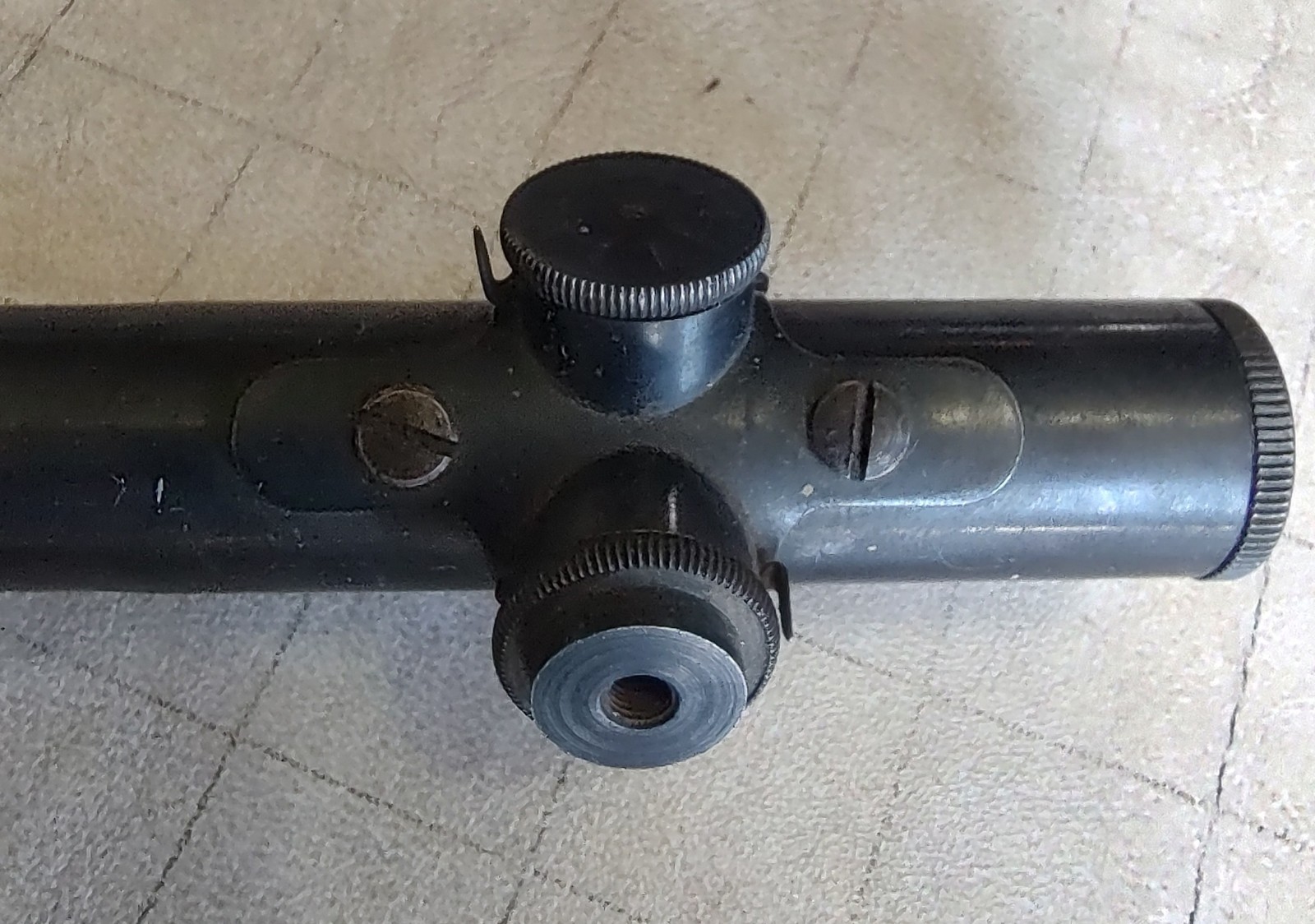 VINTAGE MOSSBERG SCOPE Model NO. 4 , 4 POWER RIFLE SCOPE, 3/4" TUBE ...