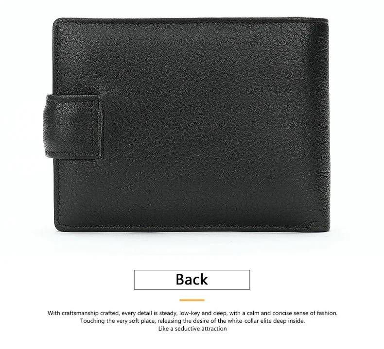 New year Gift RFID Blocking Genuine Leather wallet, Men Wallet with ...