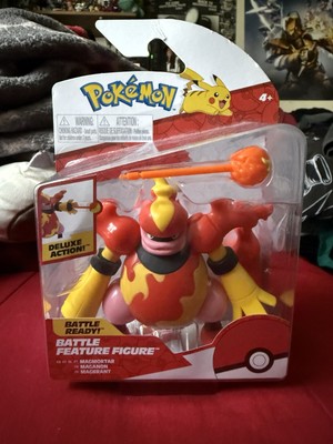 Jazwares Pokemon 3" MAGMORTAR BATTLE FEATURE FIGURE Deluxe Action | eBay