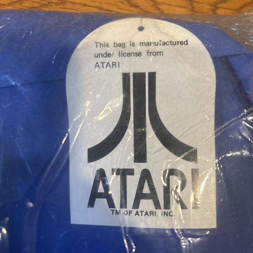 VINTAGE! NEW! 1984 ATARI BACK PACK, KNAPSACK, BAG BY OMICRON INDUSTRIES ...