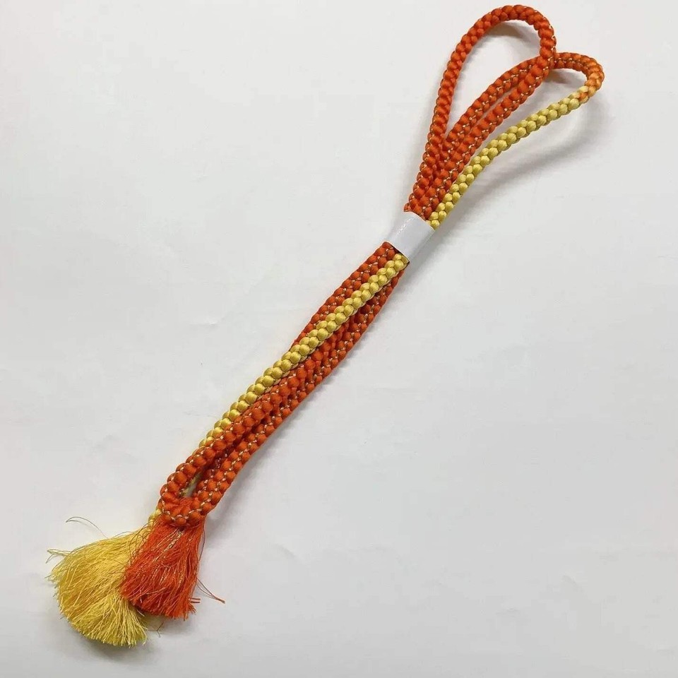 6420# Japanischer Kimono Accessoire Obiage und Obijime 2-teiliges Set ...