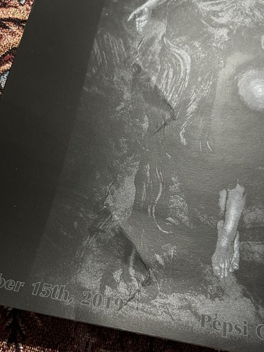 Tool Poster Denver CO 10/15 2019 Allen Williams Fear Inoculum Tour | eBay