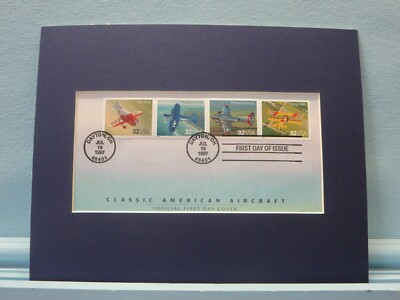 First day Cover of Classic Planes - Stearman,Bee Gee, Staggerwing & Fly ...