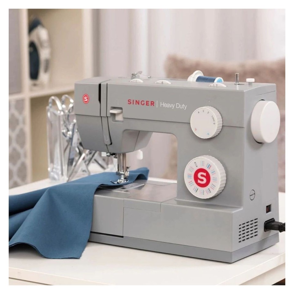 Singer Heavy Duty 4452 Gray Sewing Machine 37431885388| eBay