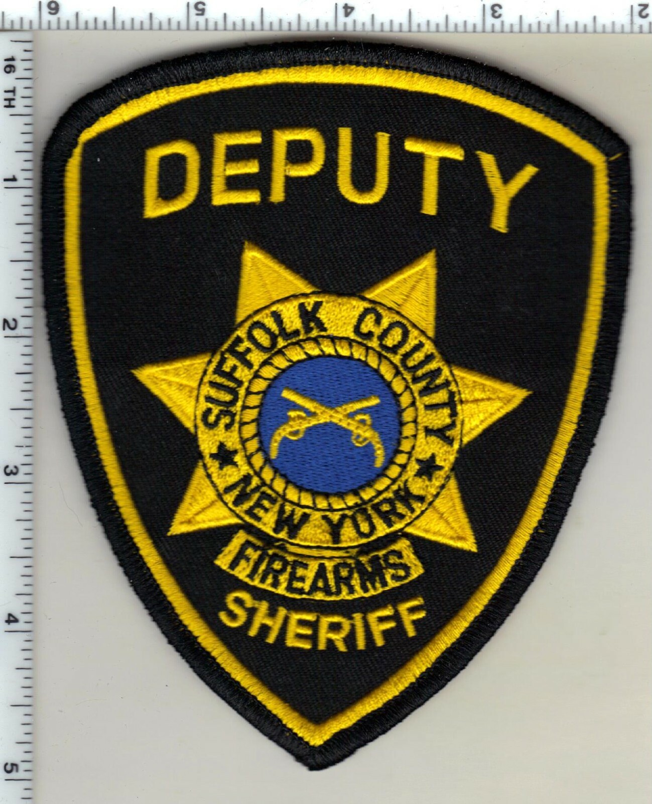 Suffolk County Deputy Sheriff (New York) Firearms Shoulder Patch | eBay
