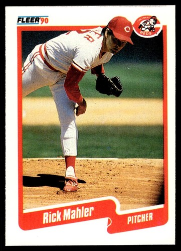 1990 Fleer #425 Rick Mahler - Cincinnati Reds | eBay