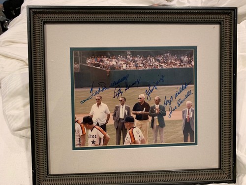 Ted Williams Lefty Gomez Johnny Mike Hoyt Wilhelmina Joe Sewell Signed ...