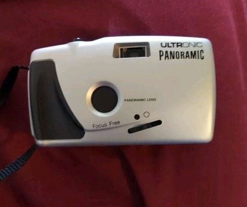 Vintage Ultronic Panoramic Camera 35mm Film Point & Shoot Silver ...