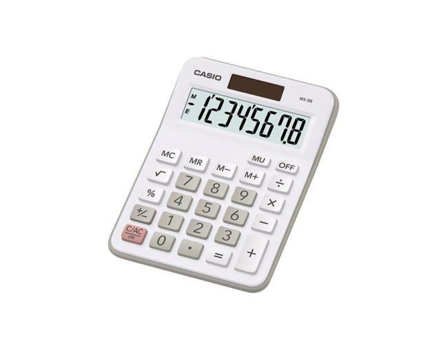 Casio MX-8B Desktop Calculator - White for sale online | eBay