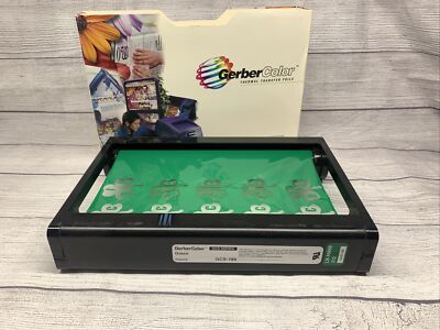 Gerber Edge GREEN Foil GCS-186 Gerber Edge Printer Edge 2 Le SHELVE 2C ...