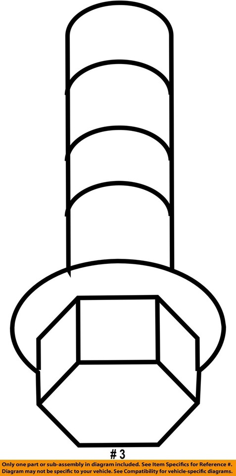 GM OEM Lock -Rear Door-Lower Hinge Bolt 11589407 | eBay