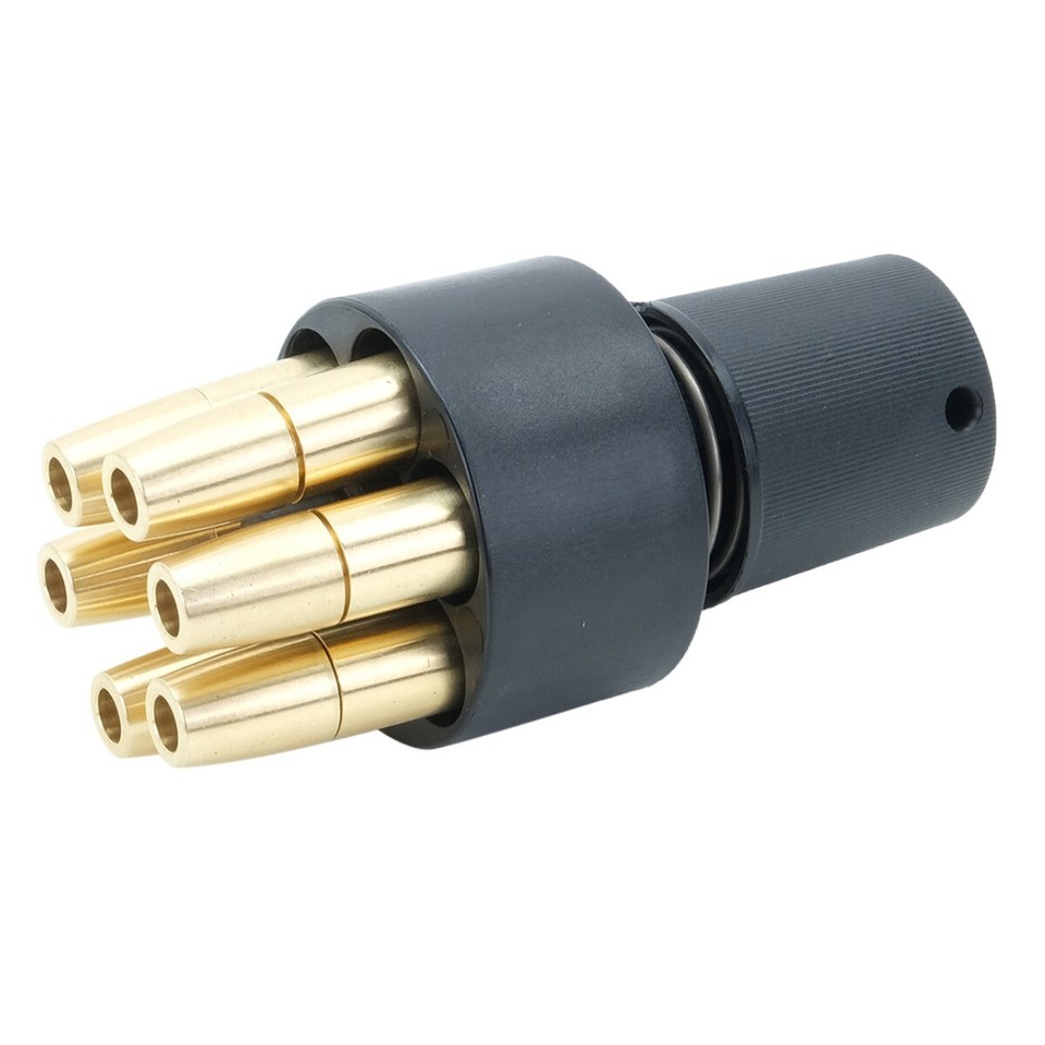 KL Herc .177 Cal 6 Inch Barrel Titan CO2 Air Gun Revolver Full Metal BB ...