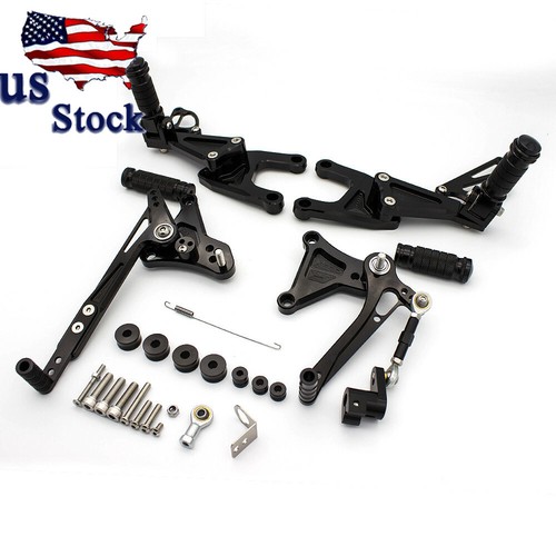 CNC Rearset Rear Set Foot Pegs Rest Footrest for Benelli TNT125 TNT135 ...