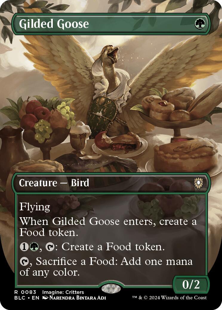 Gilded Goose (Borderless) Commander: Bloomburrow Regular for sale ...