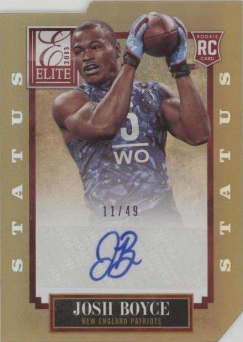2013 Panini Elite - Rookie Josh Boyce #147 Status Gold Die-Cut /49 (AU ...