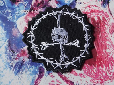 Revenge Shape Patch Gestickt Embroidered Black Metal Diocletian ...