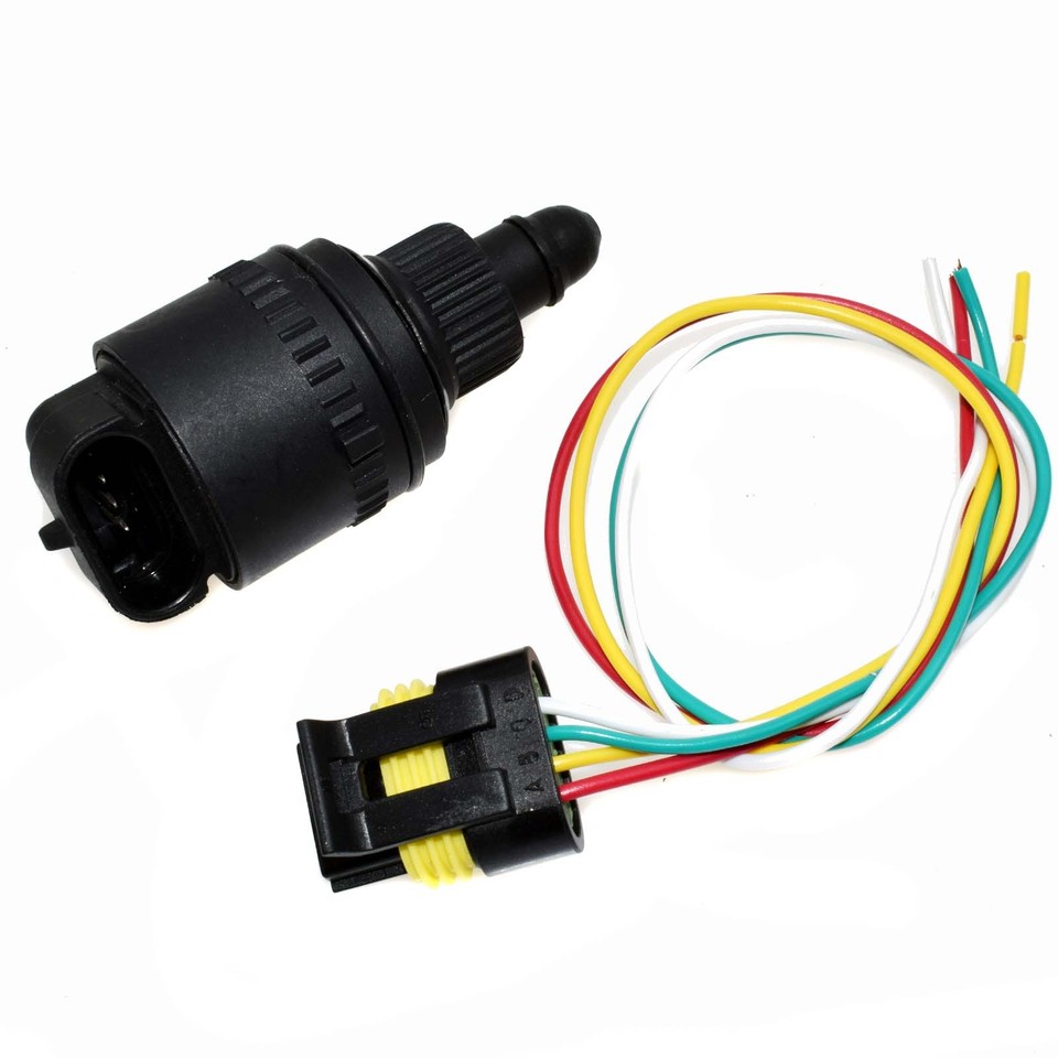 New Idle Air Control Valve IAC W/ Connector For Fiat Punto Panda Lancia ...