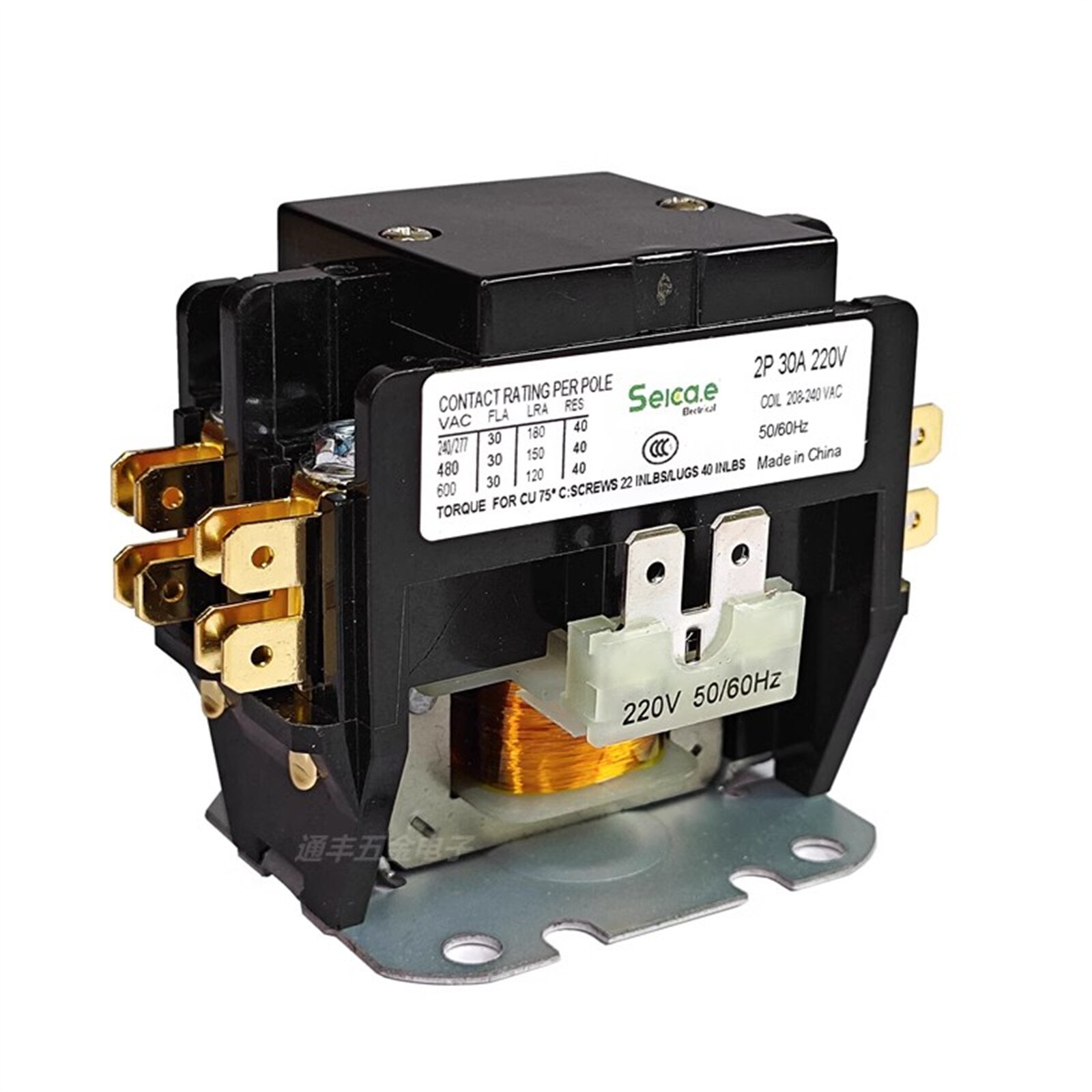 Air Conditioner Outdoor Compressor Relay AC Contactor 2P 30A For Gree ...