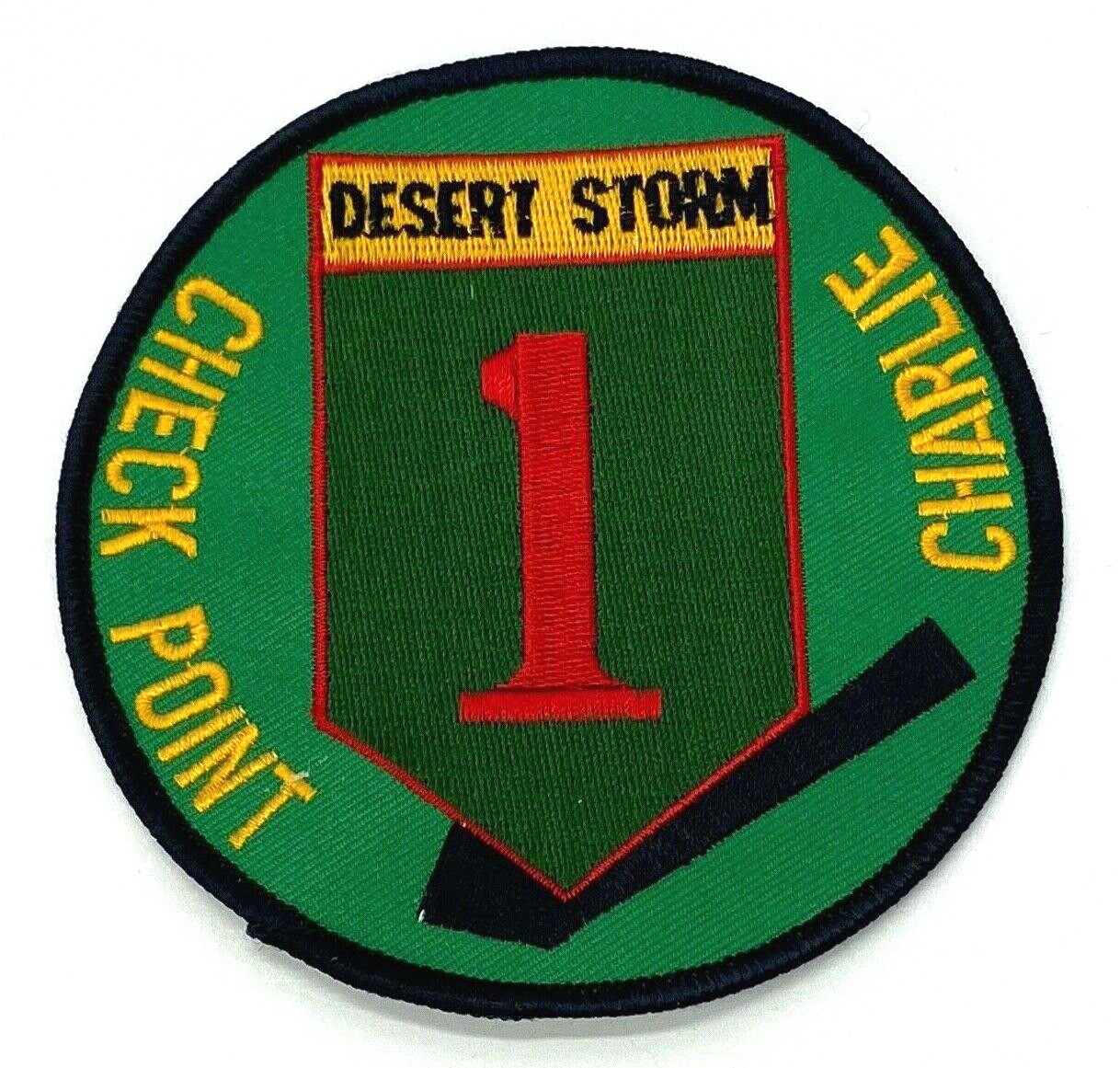 US Army 1st Infantry Division Desert Storm Check Point Charlie Patch | eBay