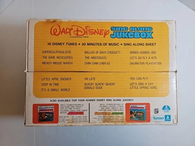 VINTAGE Kenner WALT DISNEY SING ALONG | Grelly USA