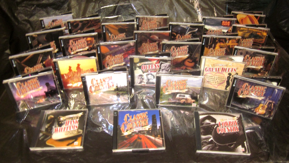 50 CD Set TIME LIFE Classic Country & Western 50s 60s 70s 80s Golden ...