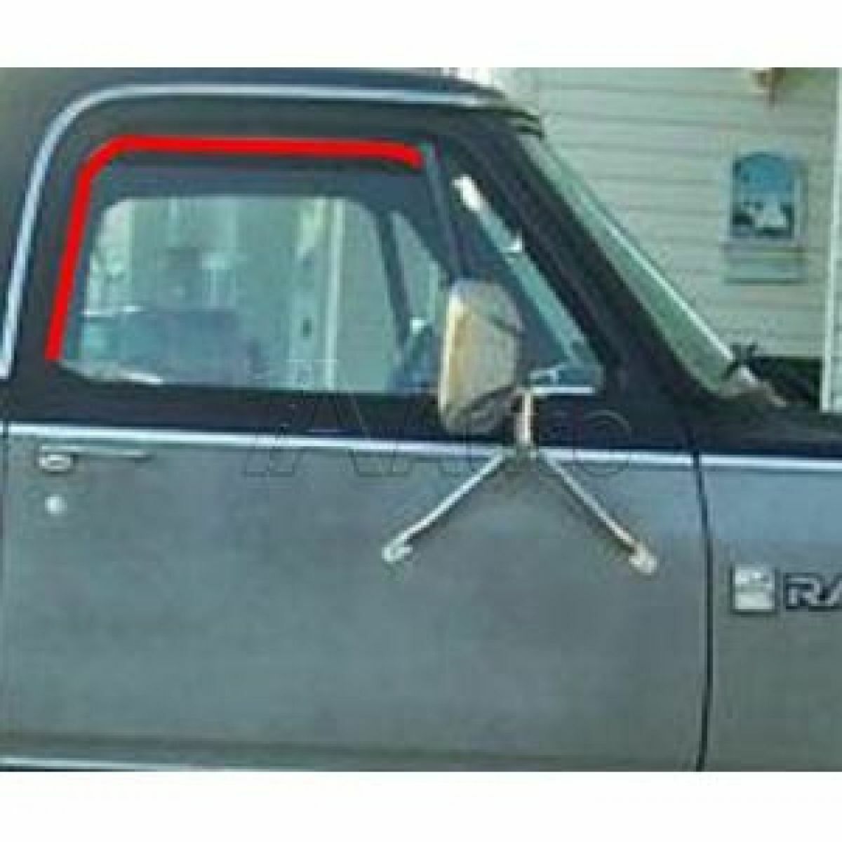 Front Upper Window Glass Run Channel Seal LH or RH for D100 D150 W150 ...